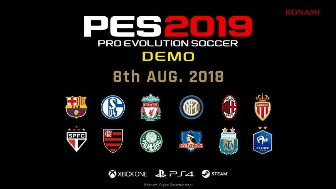 El demo de Pro Evolution Soccer 2019 llega en dos semanas - Gamercafe